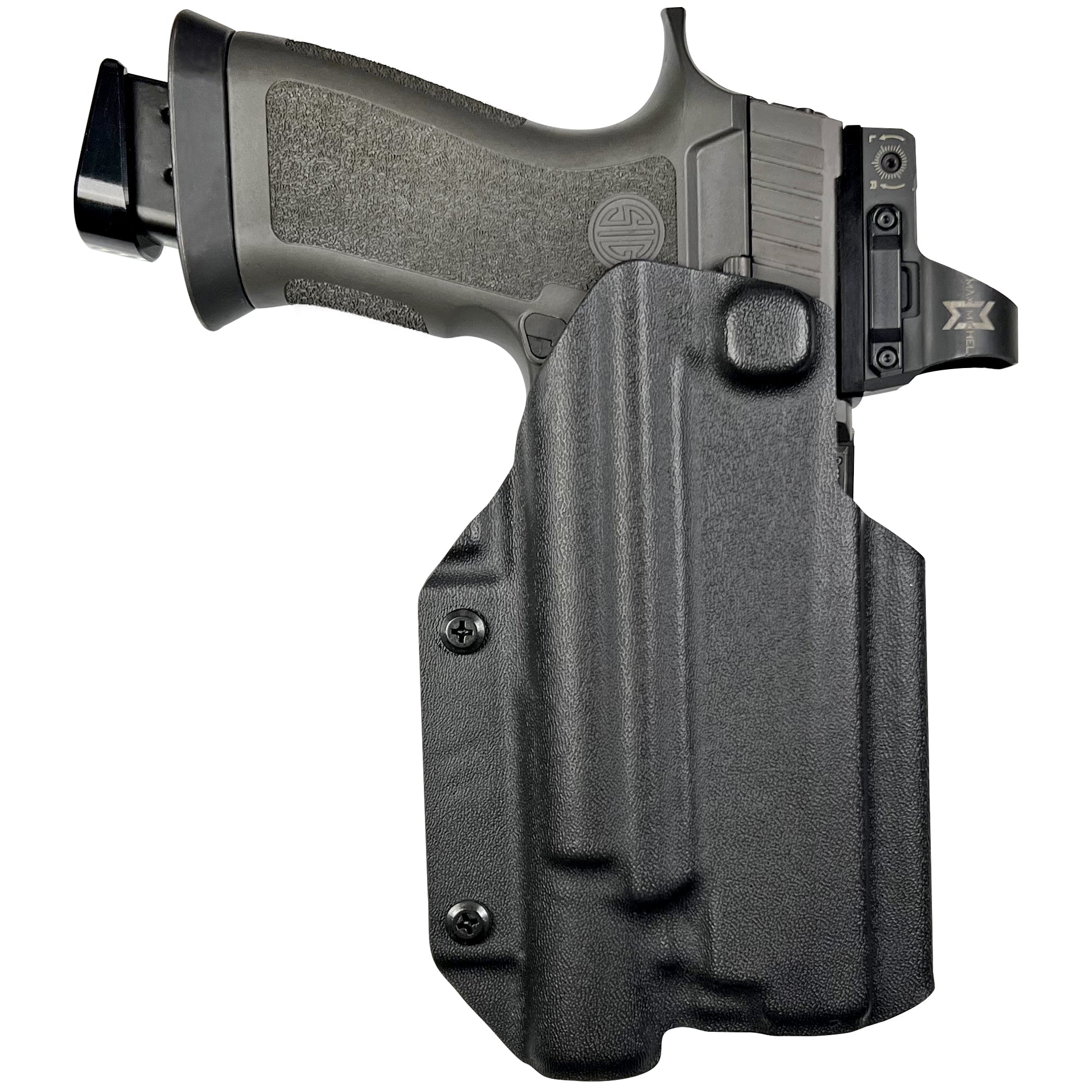 Sig Sauer P320 Full Size w/ SureFire X300 OWB Classic Clip-on Holster - Maxtor Tactical