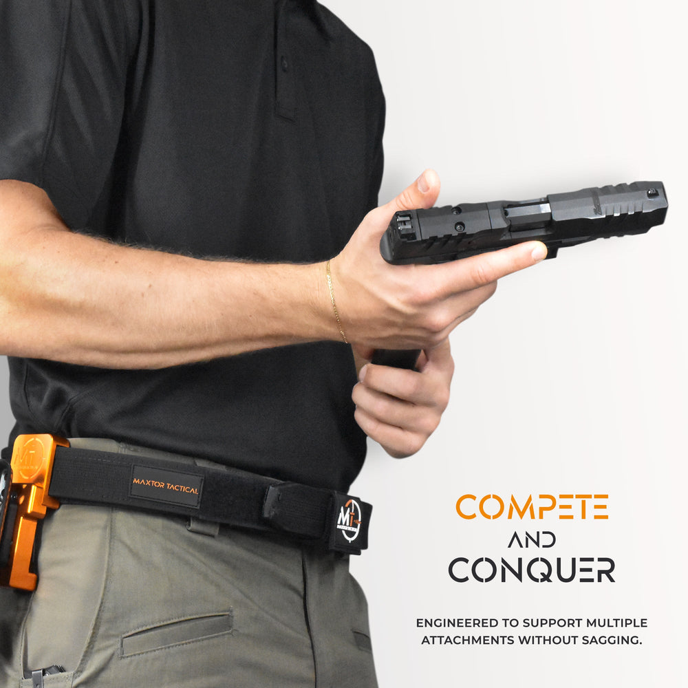 Ultimate Competition Belt 1.5" - 3Gun, USPSA, IDPA, IPSC Ready